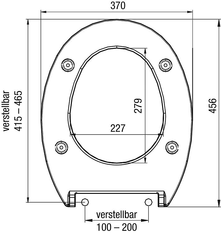 Evenes - WC-Sitz Tacutu
